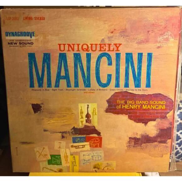 Media | Henry Mancini Uniquely Mancini 33rpm Vg Ab99 | Poshmark